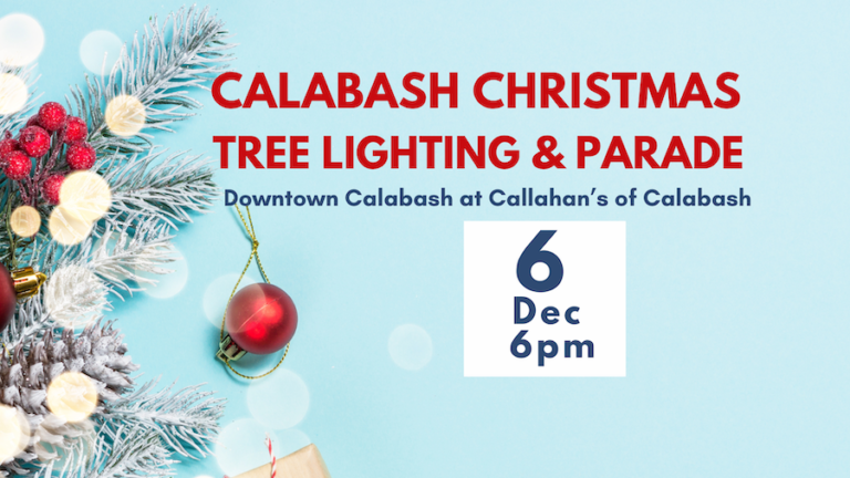 Calabash Christmas Tree Lighting & Parade - Calabash NC - CalabashTown.com